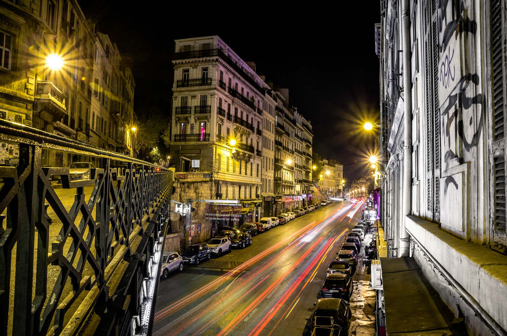 Les spots photos de nuit à Marseille