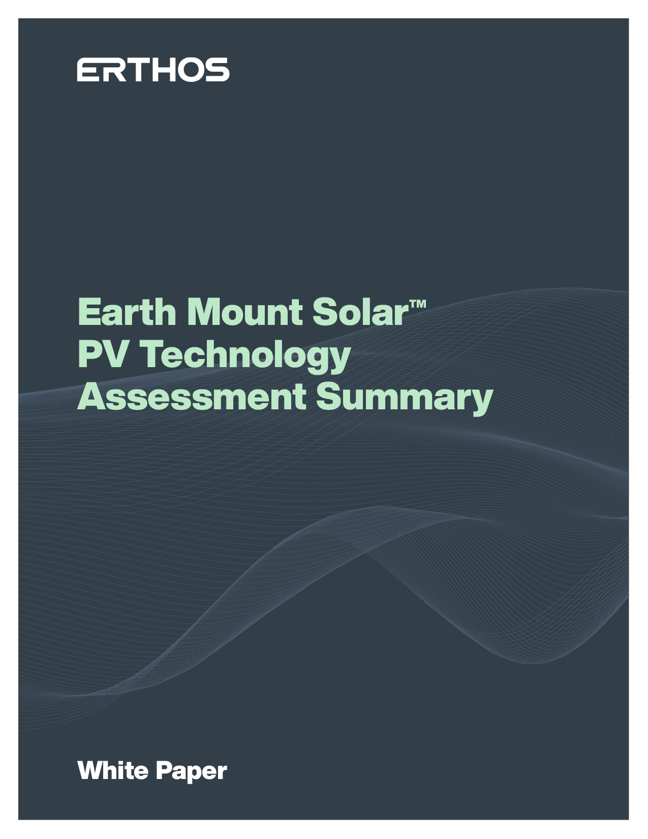 Earth Mount Solar™ PV Technology Assessment Summary