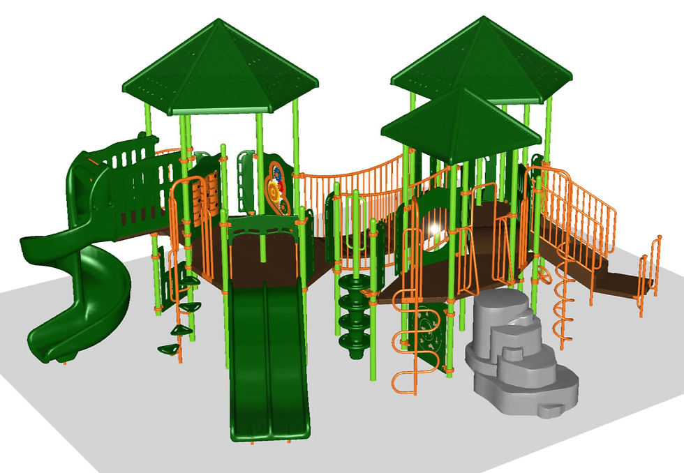 Spaces For Play - Playground Equipment - Preschool Play Structure