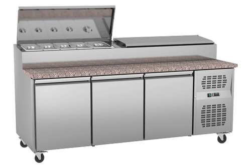 Exquisite Sandwich / Pizza Preparation Chiller MTC360H | commkitchequip