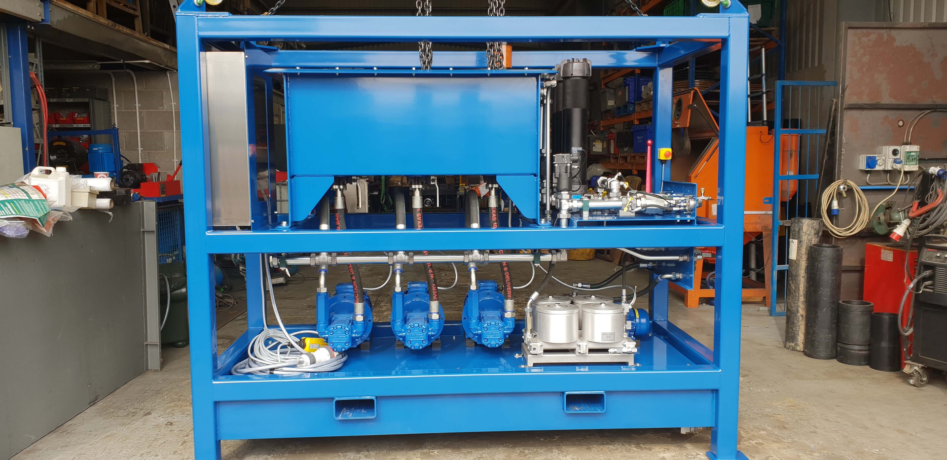 Flushing rig example 1 | Fluid Power Solutions | UK