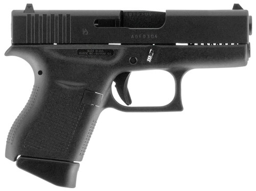 Glock G43 Sub-Compact Frame 9mm Luger 6+1 3.41" Black | Genesis Rifles