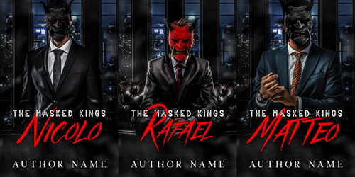 The Masked Kings (Trilogy Cover) | Book Cover Designs