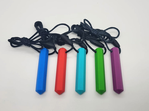 Long Gem Chewable Necklace | All Things Sensory Shop
