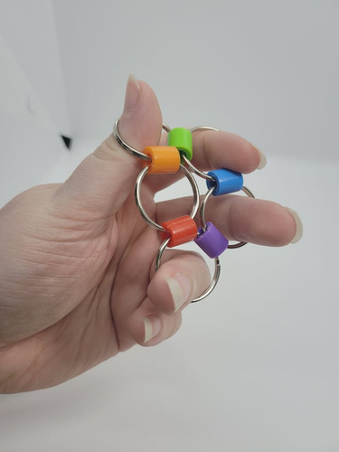 LGBTQ+ Key Ring Fidget | All Things Sensory Shop