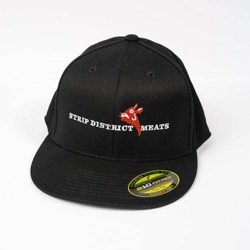 Black Fitted Hat | Strip District Meats