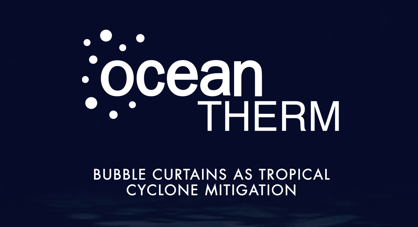 OceanTherm | Vital Research on Tropical Cyclone Mitigation