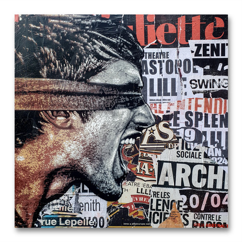 "Le Cri POSTER" | Kelu Abstract