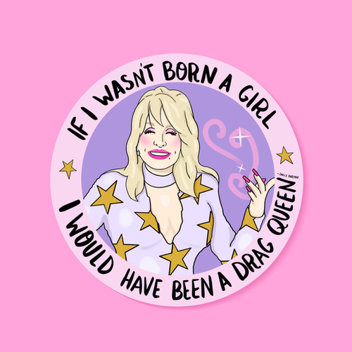 Sticker - Dolly Parton | Stephanie Chinn ART