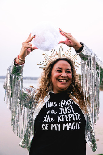 Body Magic - Black Shirt | Stephanie Chinn ART