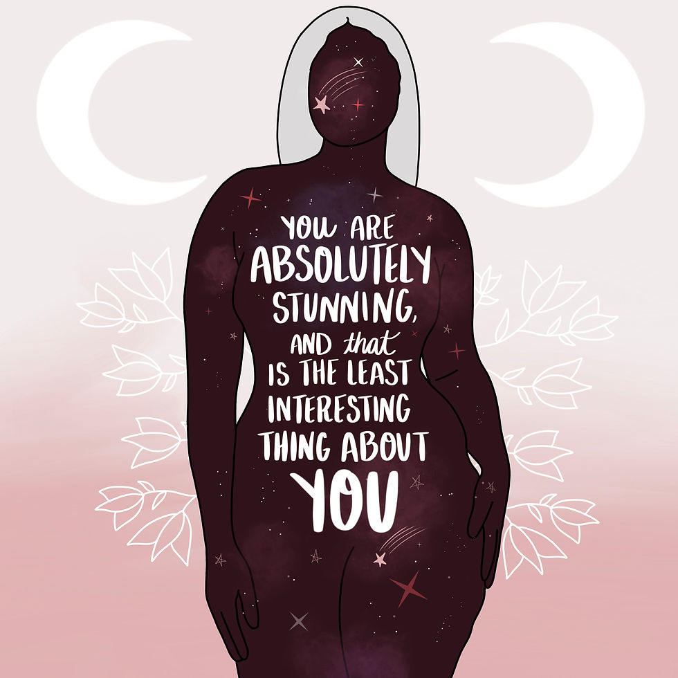 You are stunning | Stephanie Chinn ART