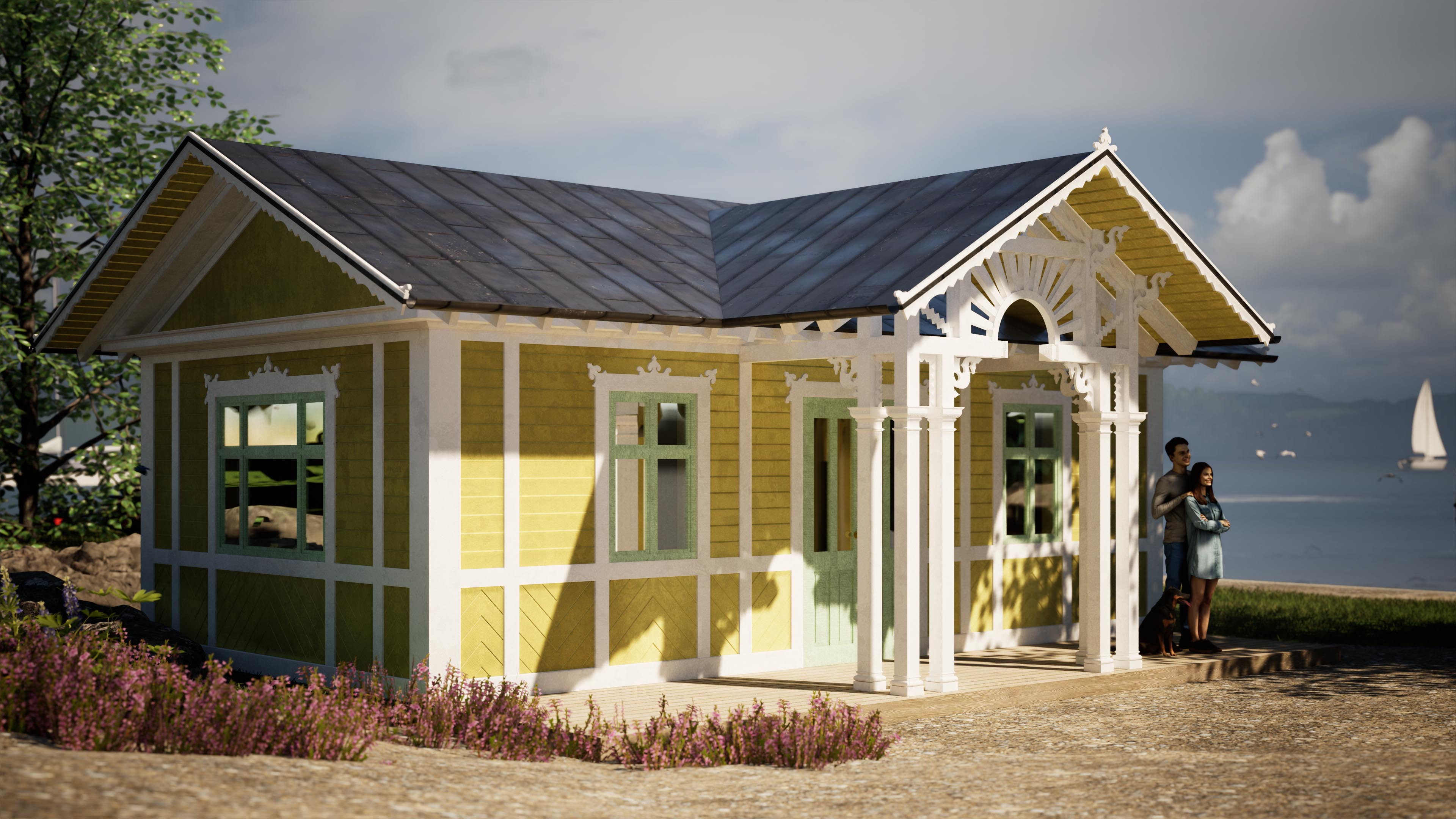 Nils Freckeus Arkitekter┃Attefallshus - Skärgården