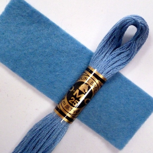 799 Cornflower :: DMC Mouline Embroidery Thread :: Premium 40% Felt ...