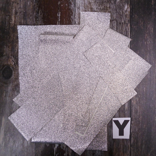Fine Glitter Remnant Pack :: Y | paper-and-string