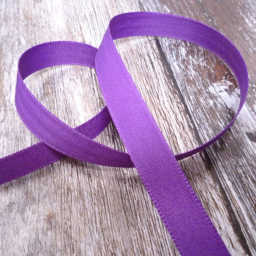 Taffeta Ribbon :: 12mm :: Purple | paper-and-string