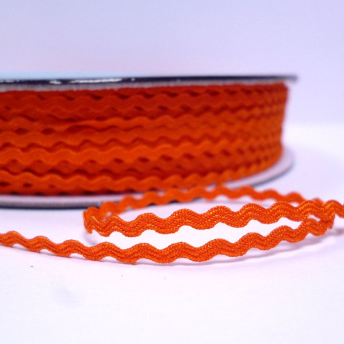 Tiniest Ever Ric Rac :: Orange | paper-and-string
