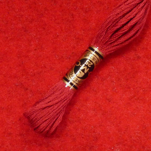 816 Strawberry :: DMC Mouline Embroidery Thread :: 90% felt | paper-and ...