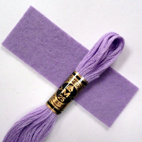 210 Lilac :: DMC Mouline Embroidery Thread :: Premium 40% Felt | paper ...