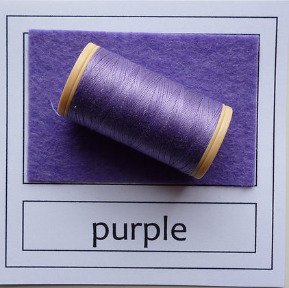 Sewing Thread :: Purple | paper-and-string