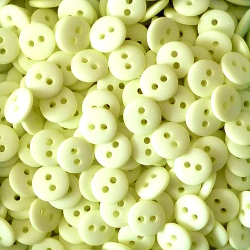 8mm Teeny Tiny Buttons (x25) :: Pistachio | paper-and-string