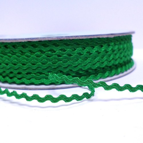 Tiniest Ever Ric Rac :: Green | paper-and-string