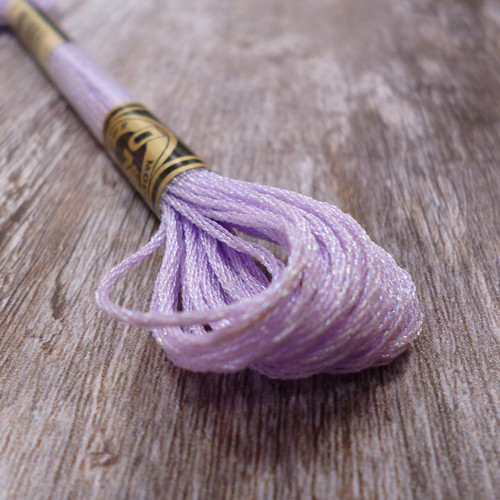 E211 DMC Light Effects Embroidery Thread | paper-and-string