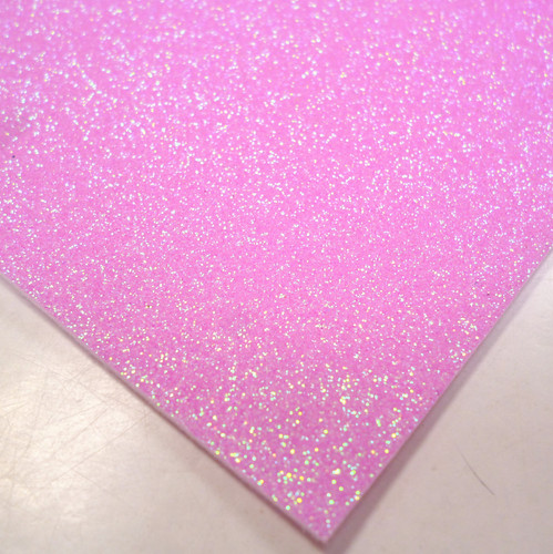 Holo Pink Glitter :: HTV iron on material | paper-and-string