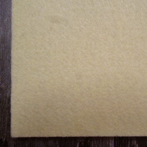 3mm THICK felt :: Cream | paper-and-string