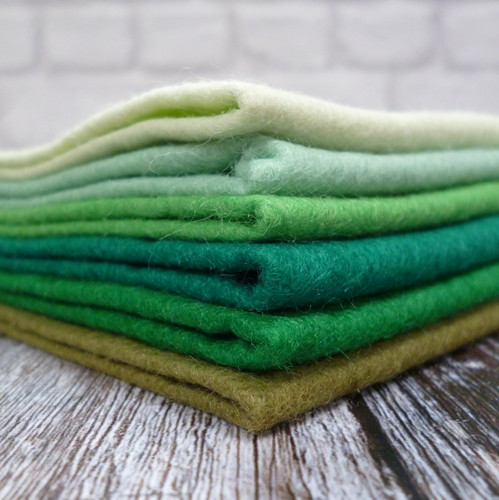 FOLIAGE :: 6 piece felt colour pack | paper-and-string