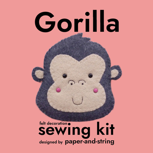Gorilla :: Mini Sewing Kit | paper-and-string