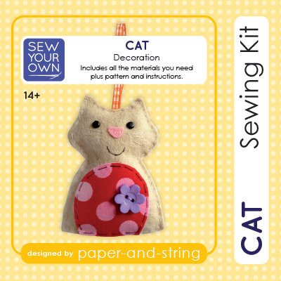 Cat Mini Kit | paper-and-string