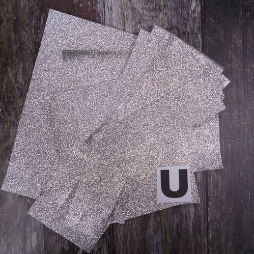 Fine Glitter Remnant Pack :: U | paper-and-string