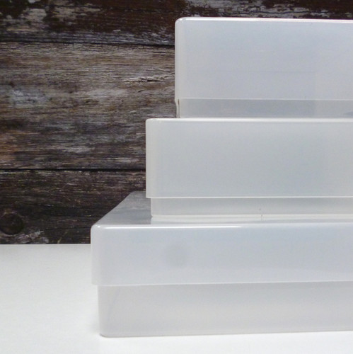 Plastic Storage :: A6, A5 or A4 Box | paper-and-string