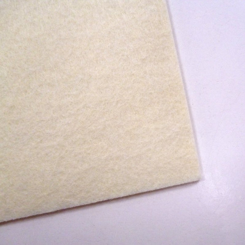 3mm THICK felt :: Cream | paper-and-string