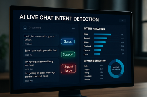 AI Live Chat Intent Detection | Articsledge