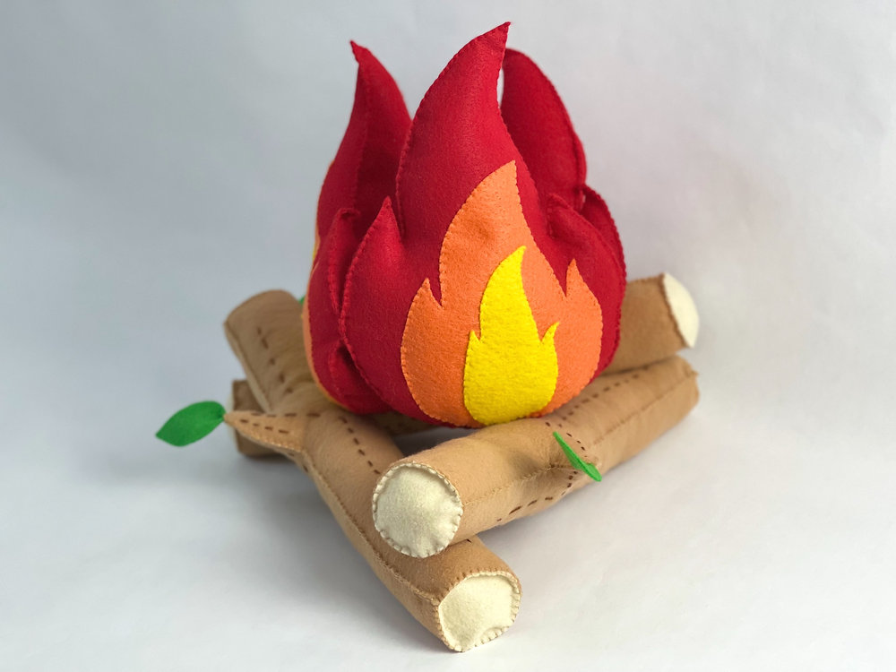 Felt Play Campfire