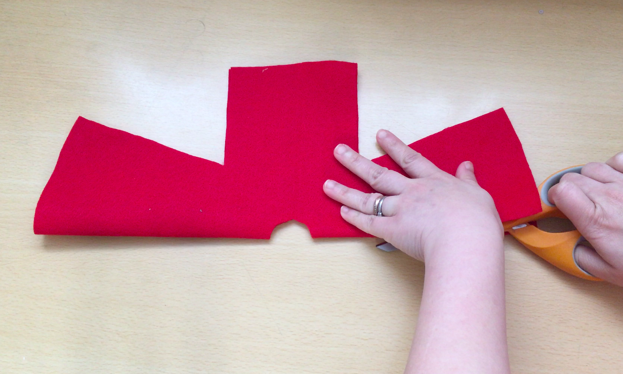 Easy Peasy Felt Coat & Beret Hat