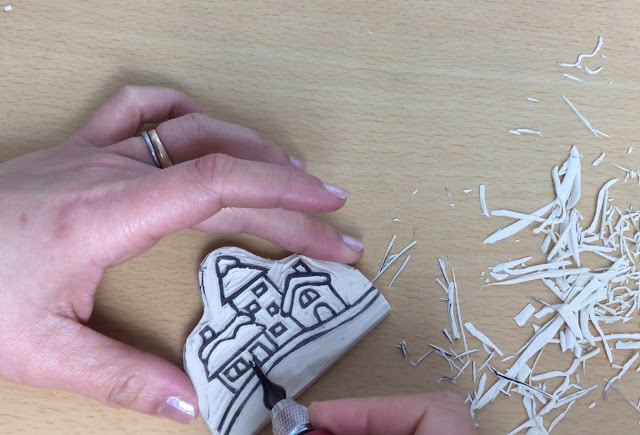 Carving rubber stamp tutorial