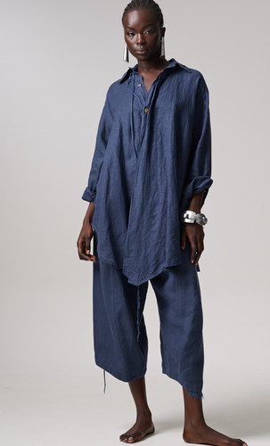 6178BD4 ANGLED SHIRT | bananabluelabel