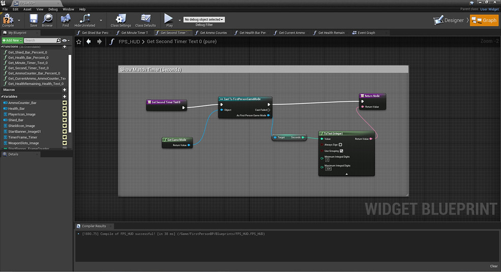 UE4 UI Design + Implementation | My Site 1