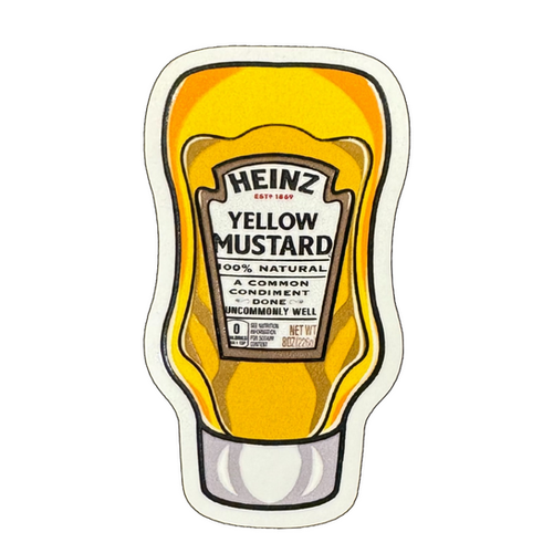 Heinz™ Yellow Mustard Sticker | Betres Hallmarks