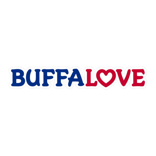 Die Cut Buffalove Stickers & Magnet | buffaloveapparel