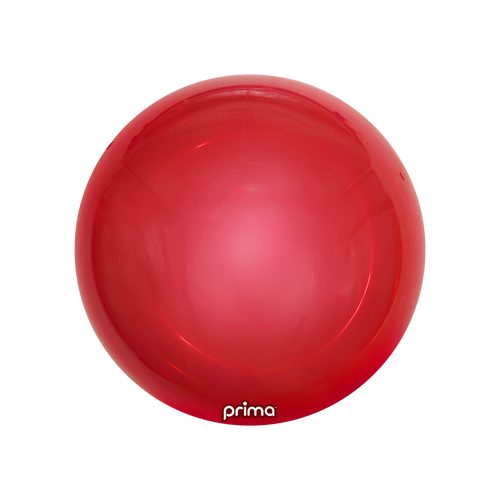 20" Red Metallic Sphere™ | Prima Balloons