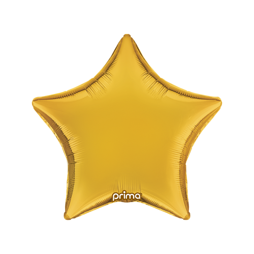 18" Gold Star | Prima Balloons