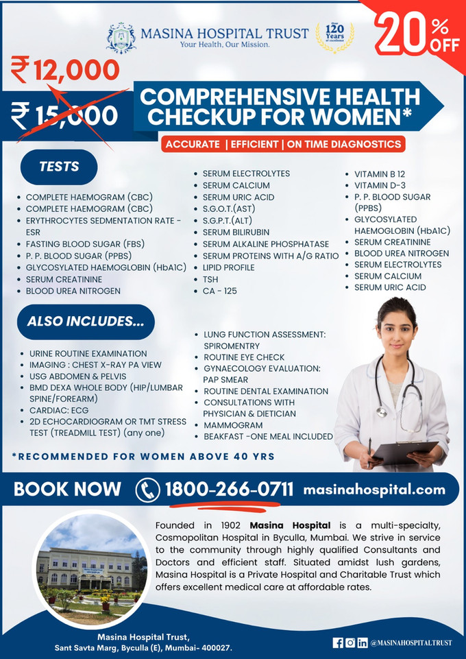 Health Package | Masina Hospital