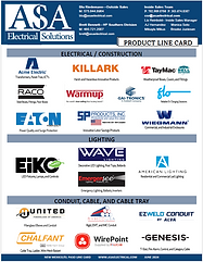 Manufacturers | ASA Electrical Solutions