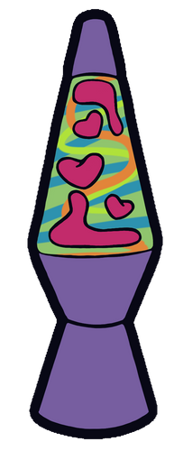 Lava Lamp Decal | Indigo Sugar
