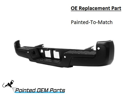 Painted 2016-2023 Toyota Tacoma Rear Bumper Assembly | OE Replacement
