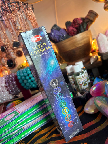 Seven Chakras Incense | Crystaline Mars