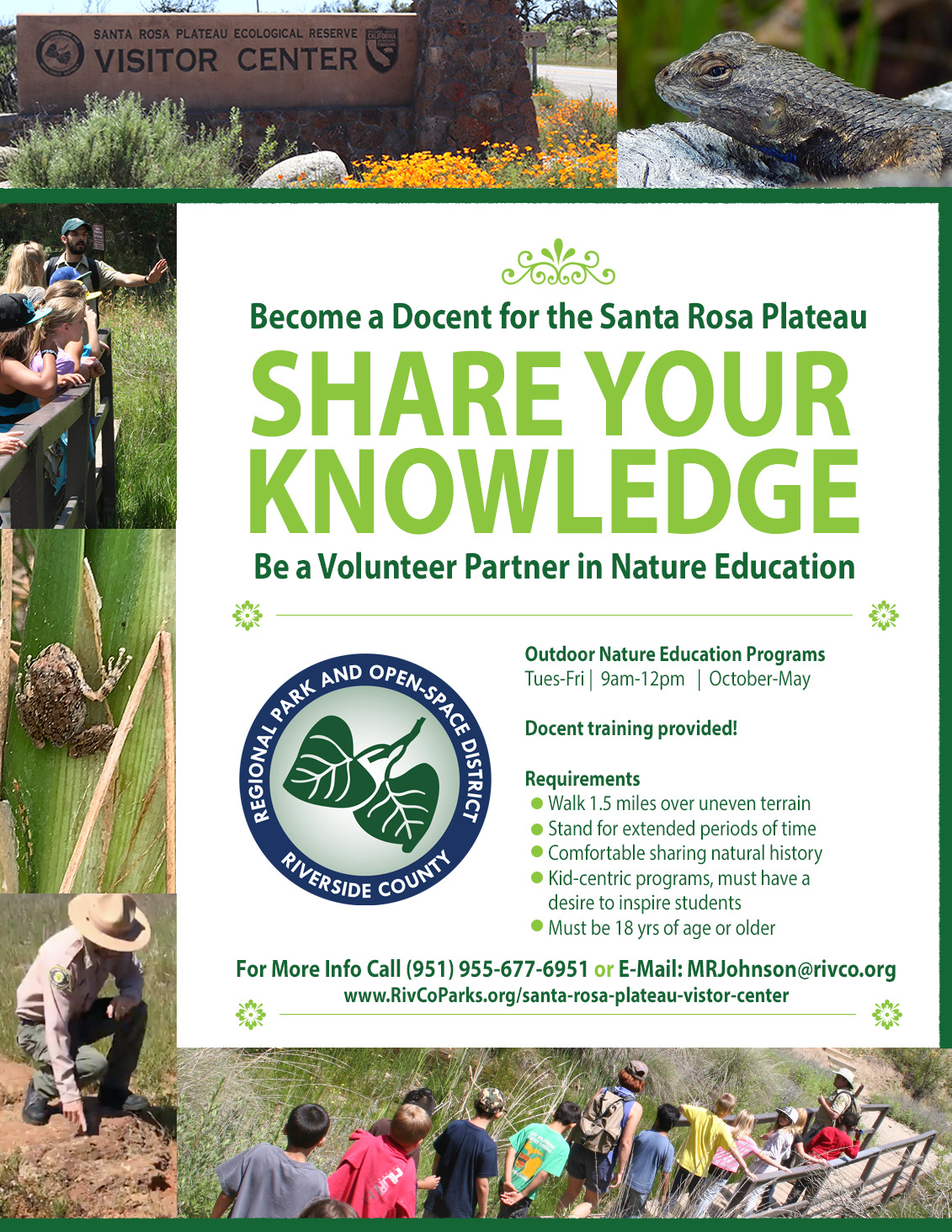 SANTA ROSA PLATEAU WILDLIFE AREA | RivCoParks